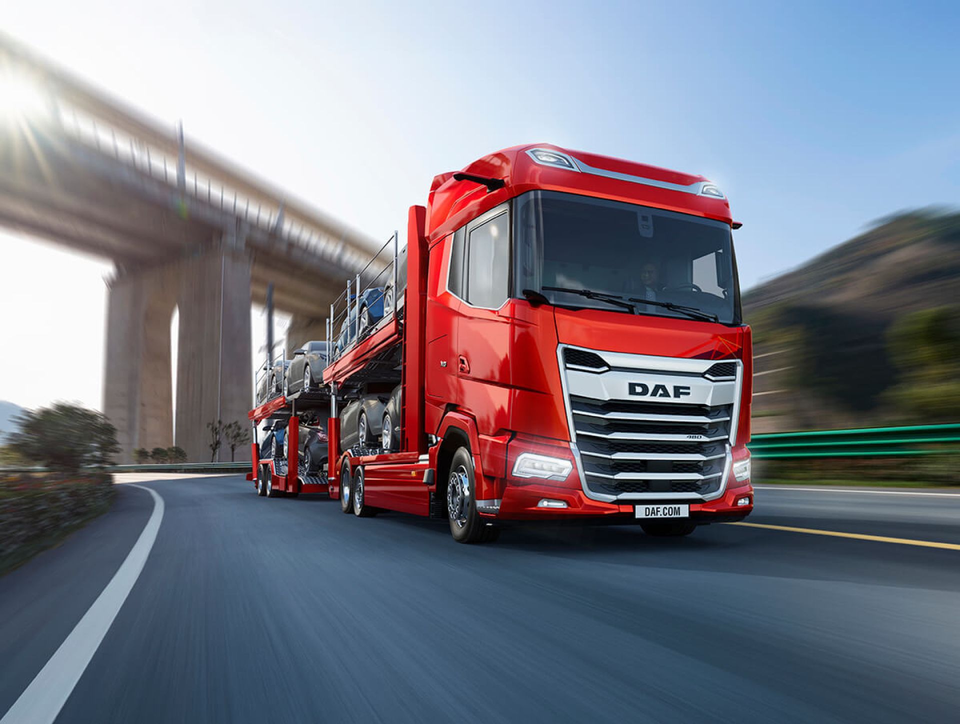 DAF introduceert nieuwe chassis voor autotransport