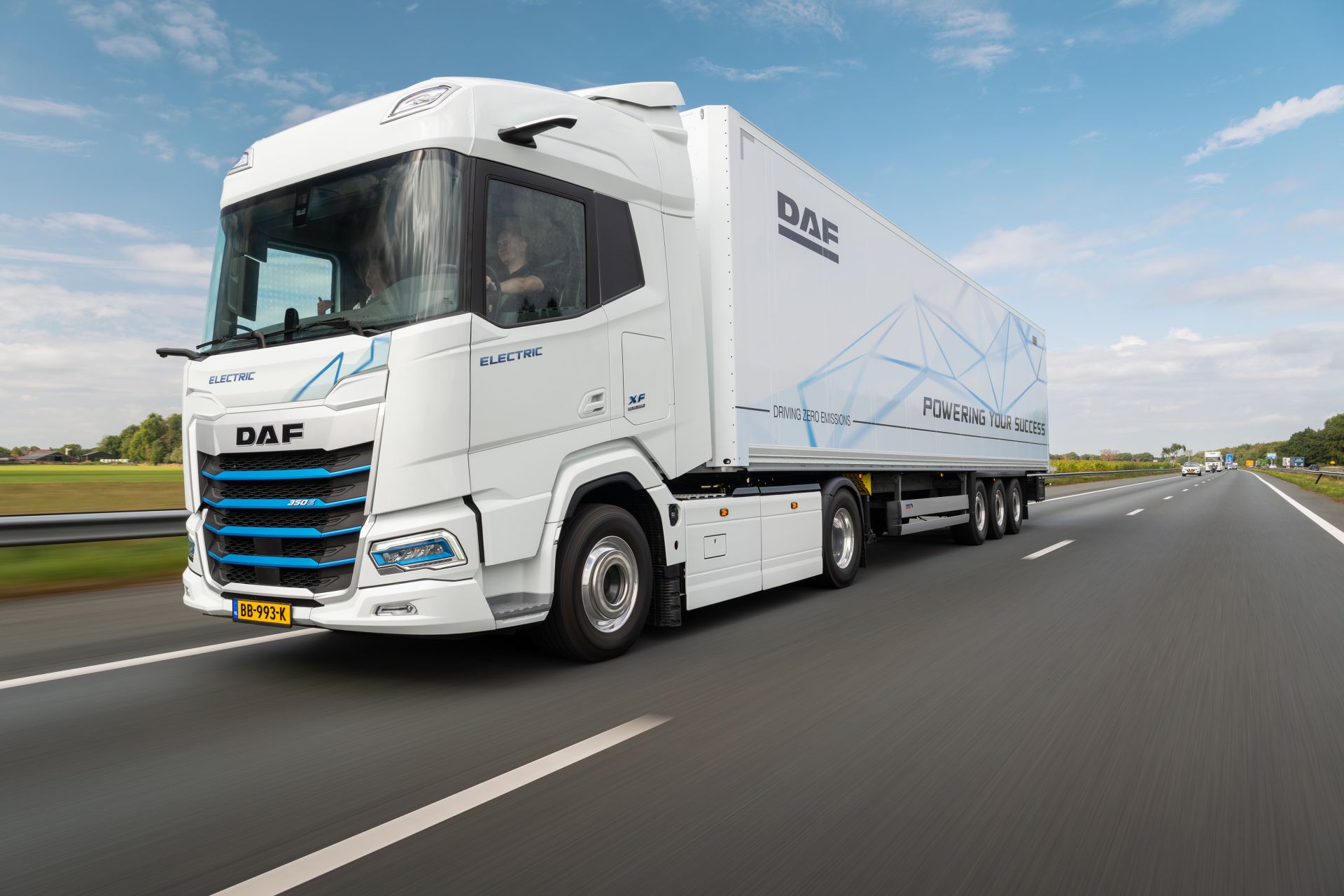 Nieuwe DAF XD en XF Electric 2025: Zero-emissie trucks met 500 km ...